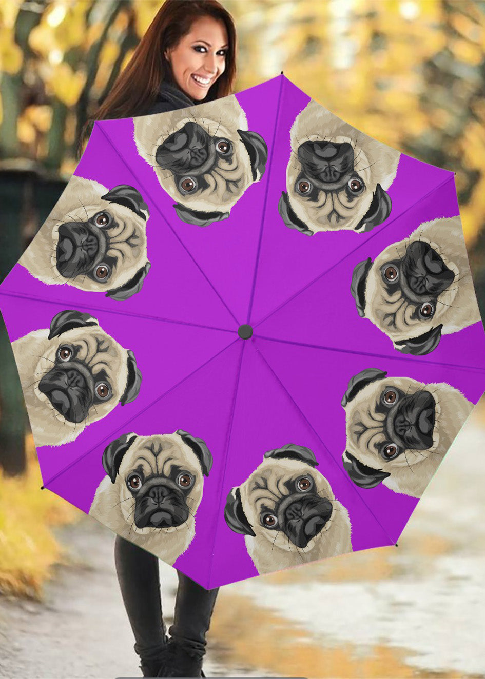 Custom Umbrella: Orig. Face Art (Dog, Cat, Human Face) – FACEswag